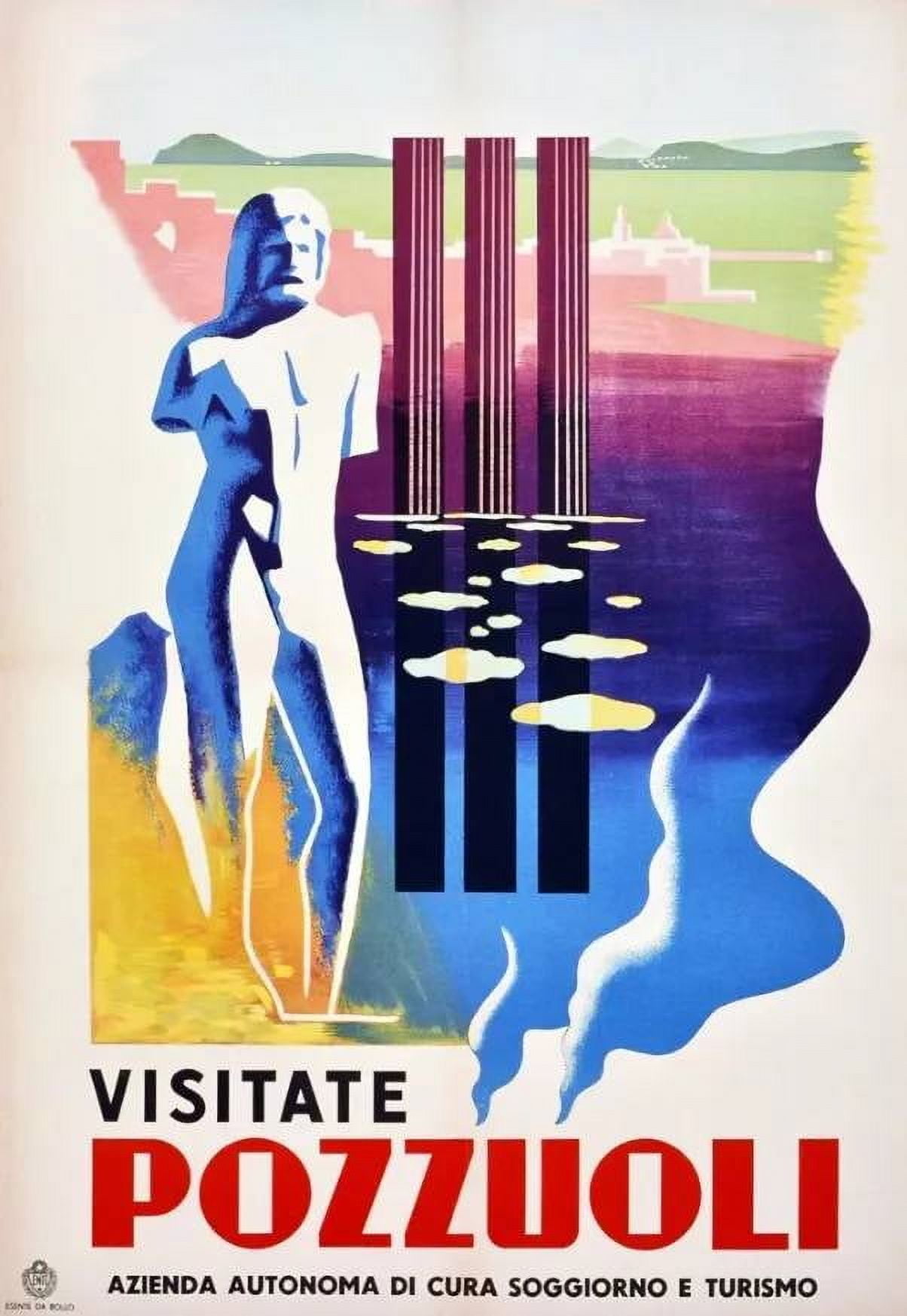 Decoration Poster.Home Room Interior design.Travel Italy.Pozzuoli. 16 x ...