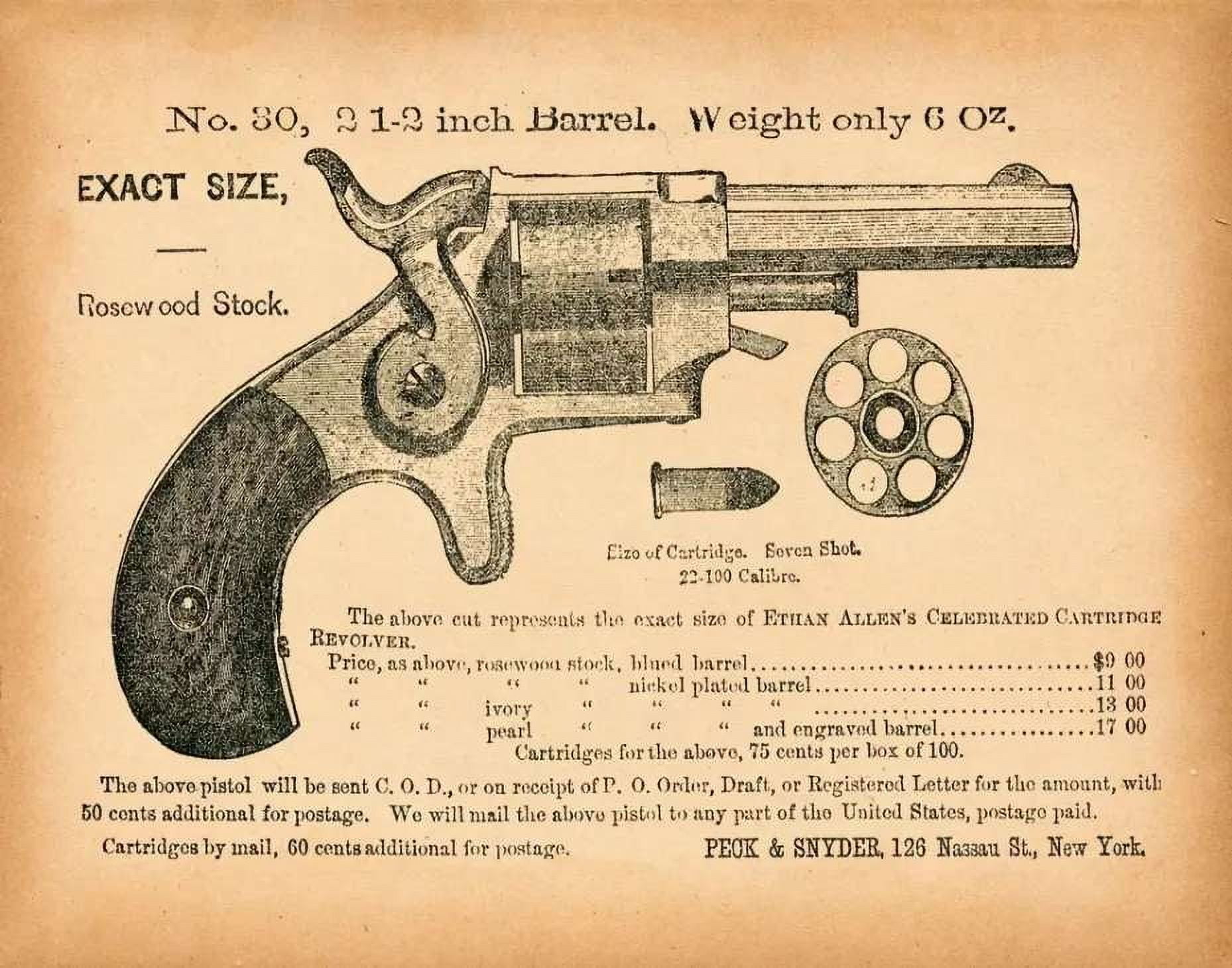 .Decoration Poster.Home Room design art print.Revolver shooter Peck ...