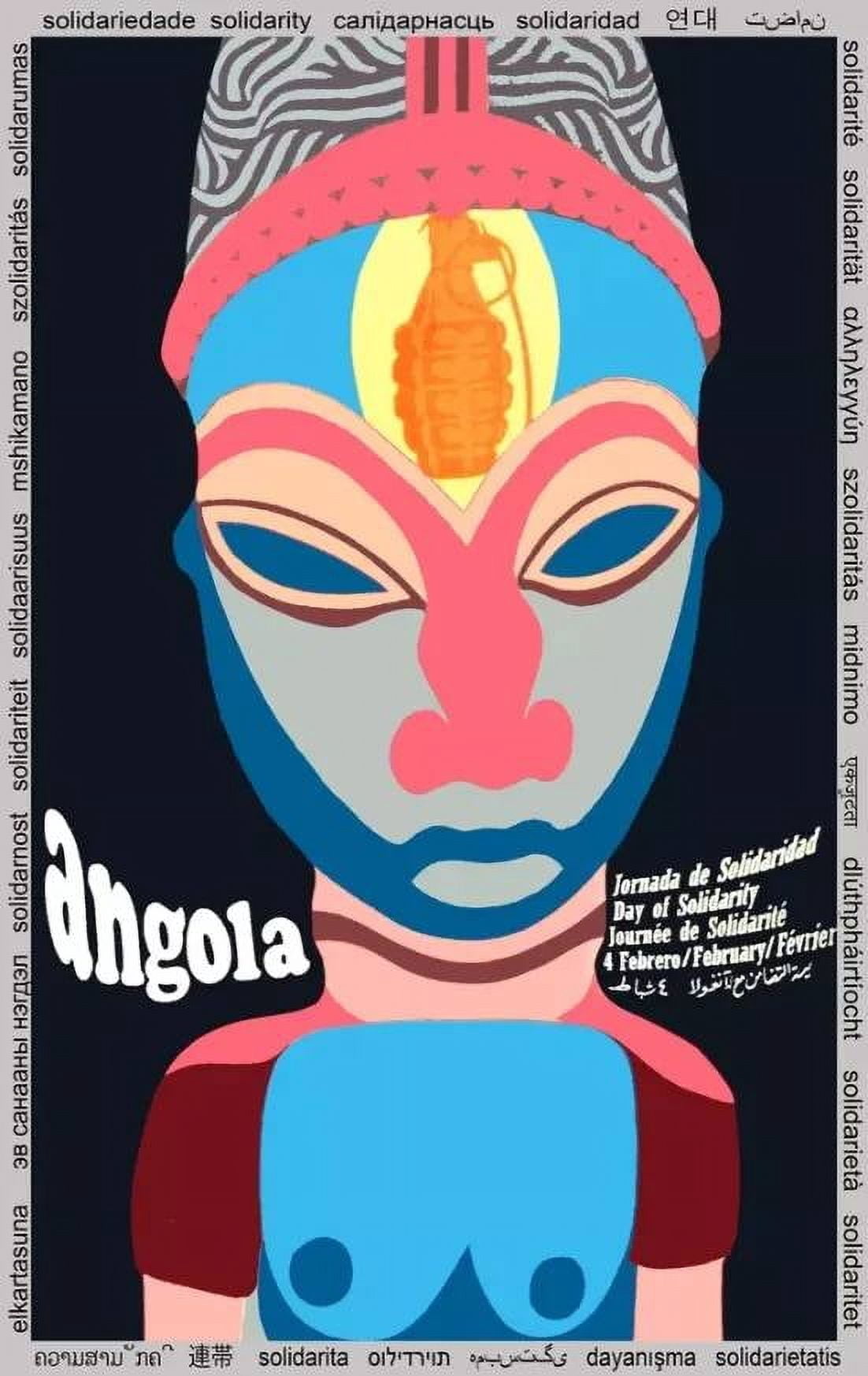 .Decoration Poster.Home Room wall art design.Angola Africa tribal ...