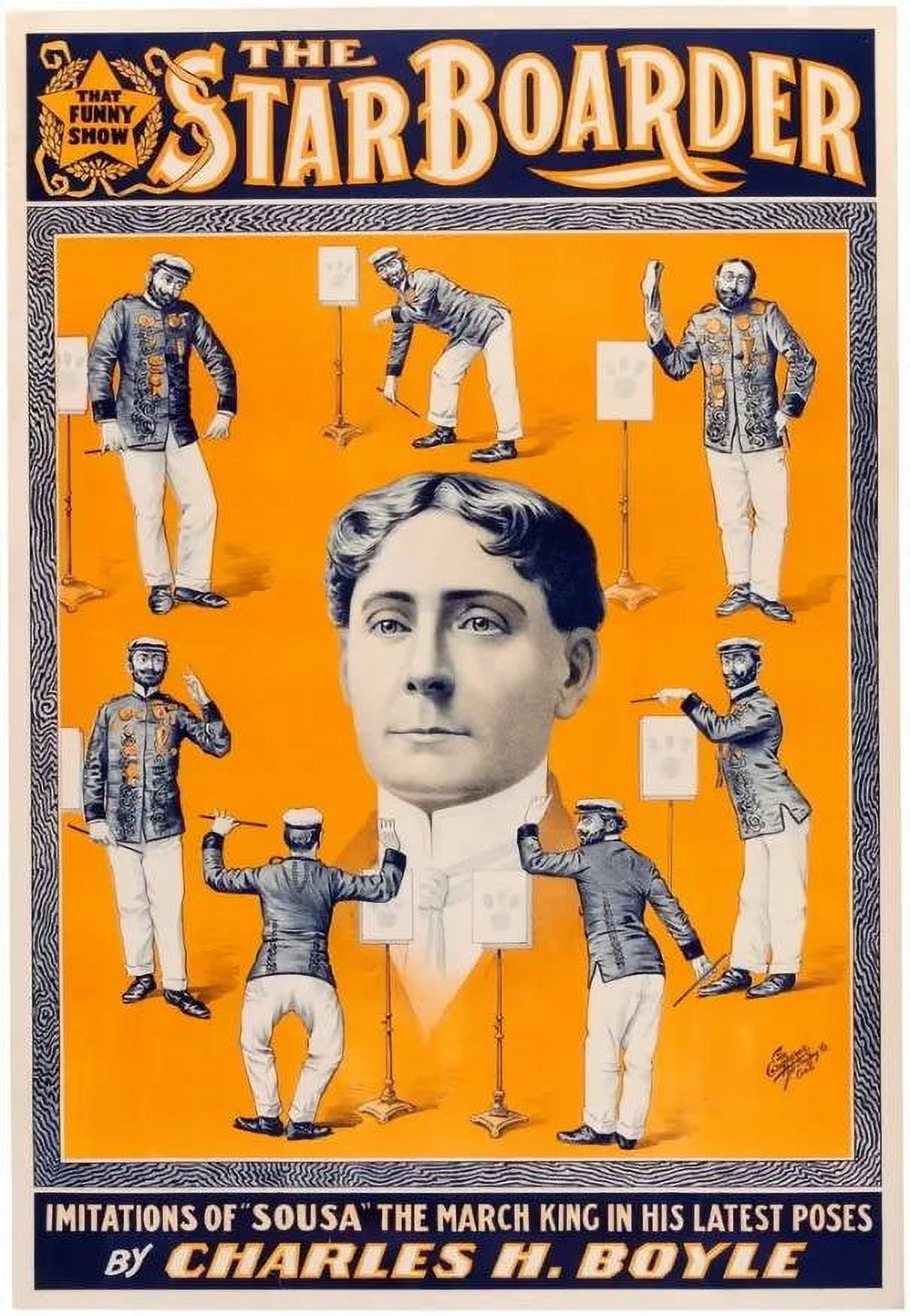 .Decoration Poster.Home Room wall art design.Charles H.Boyle comedian ...