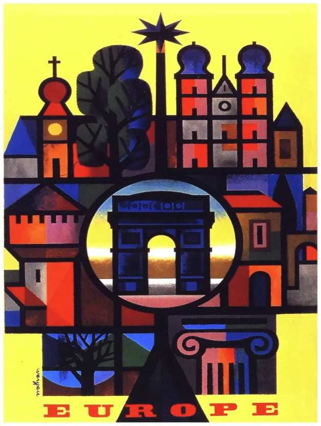 .Decoration Poster.Home Room wall art design.Europe tourism.Travel ...