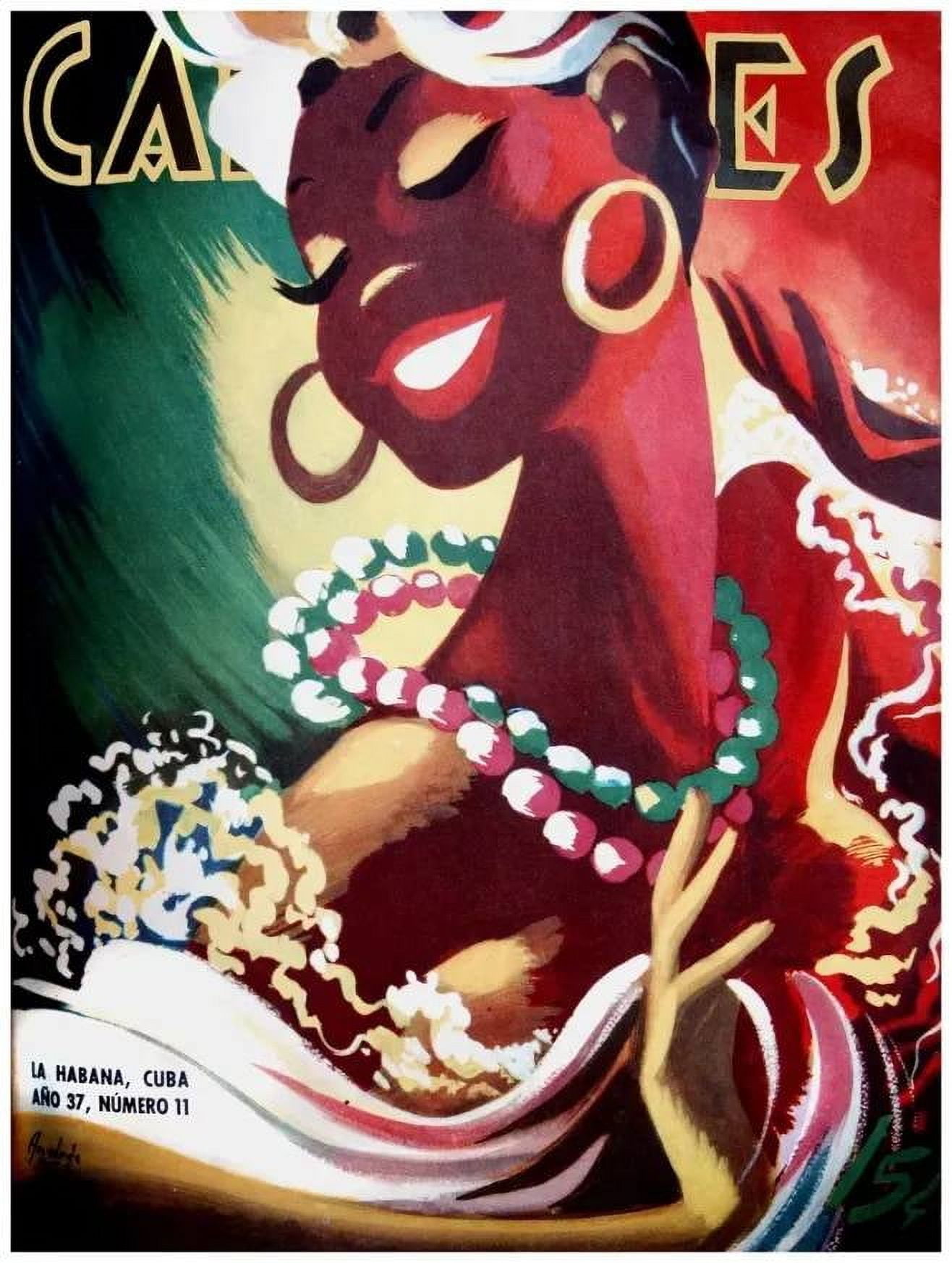 .Decoration Poster.Home Room wall design art print.Black rumbera happy ...