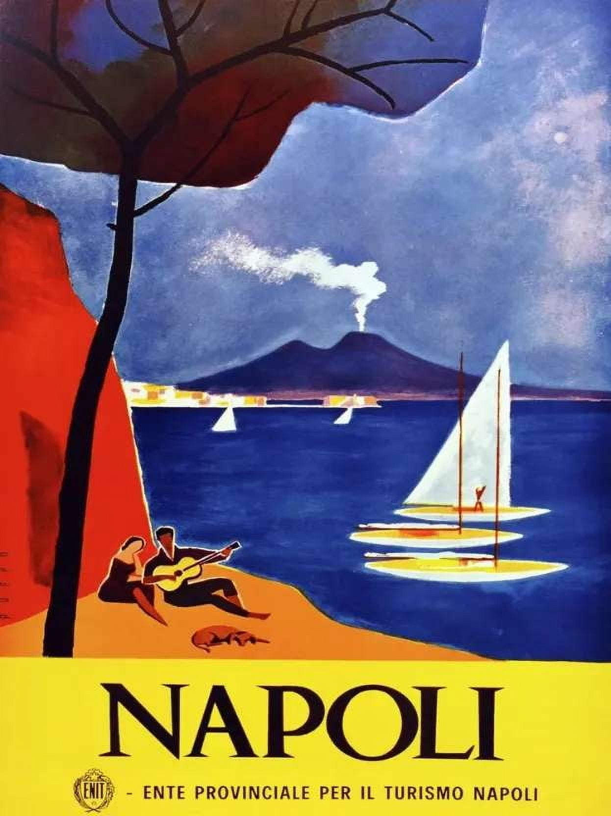 .Decoration Poster.Home Room wall interior design art.Napoli Italy ...