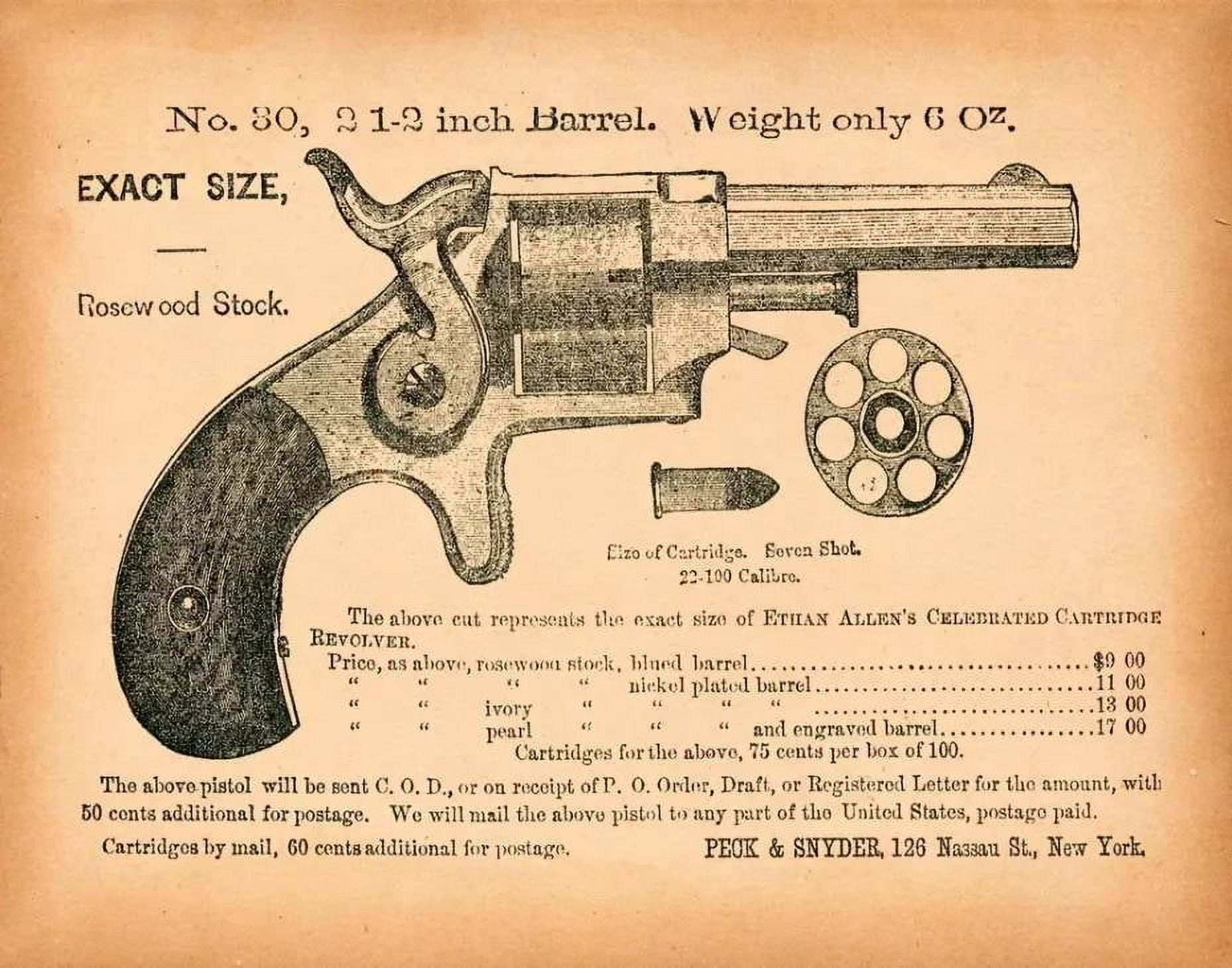 Decoration Poster.Home room art.Interior design.Revolver.Hand Gun ...