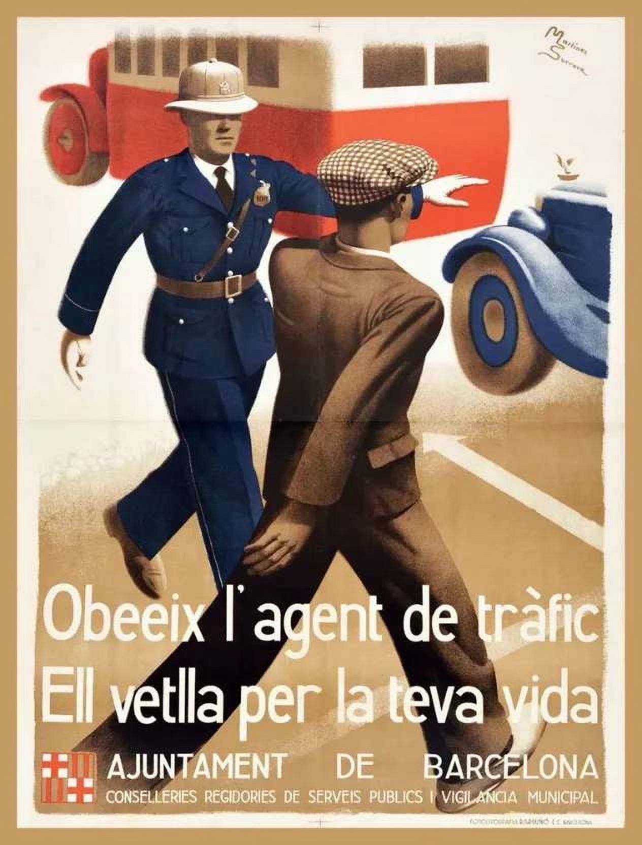 .Decoration Poster.Room interior.Home Wall art.Retro Obey traffic laws ...