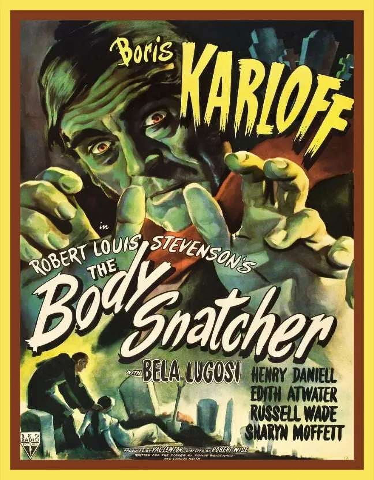 .Decoration Poster.Room wall design.Retro B movie film Body Snatchers ...