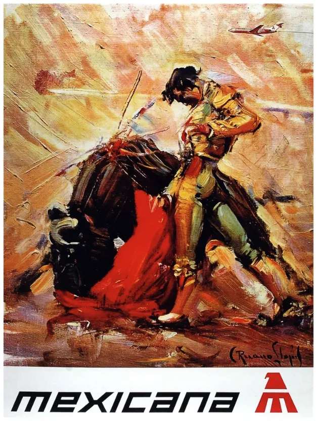 .Decoration Poster for interior home design.Mexican Bullfighter.Torero ...