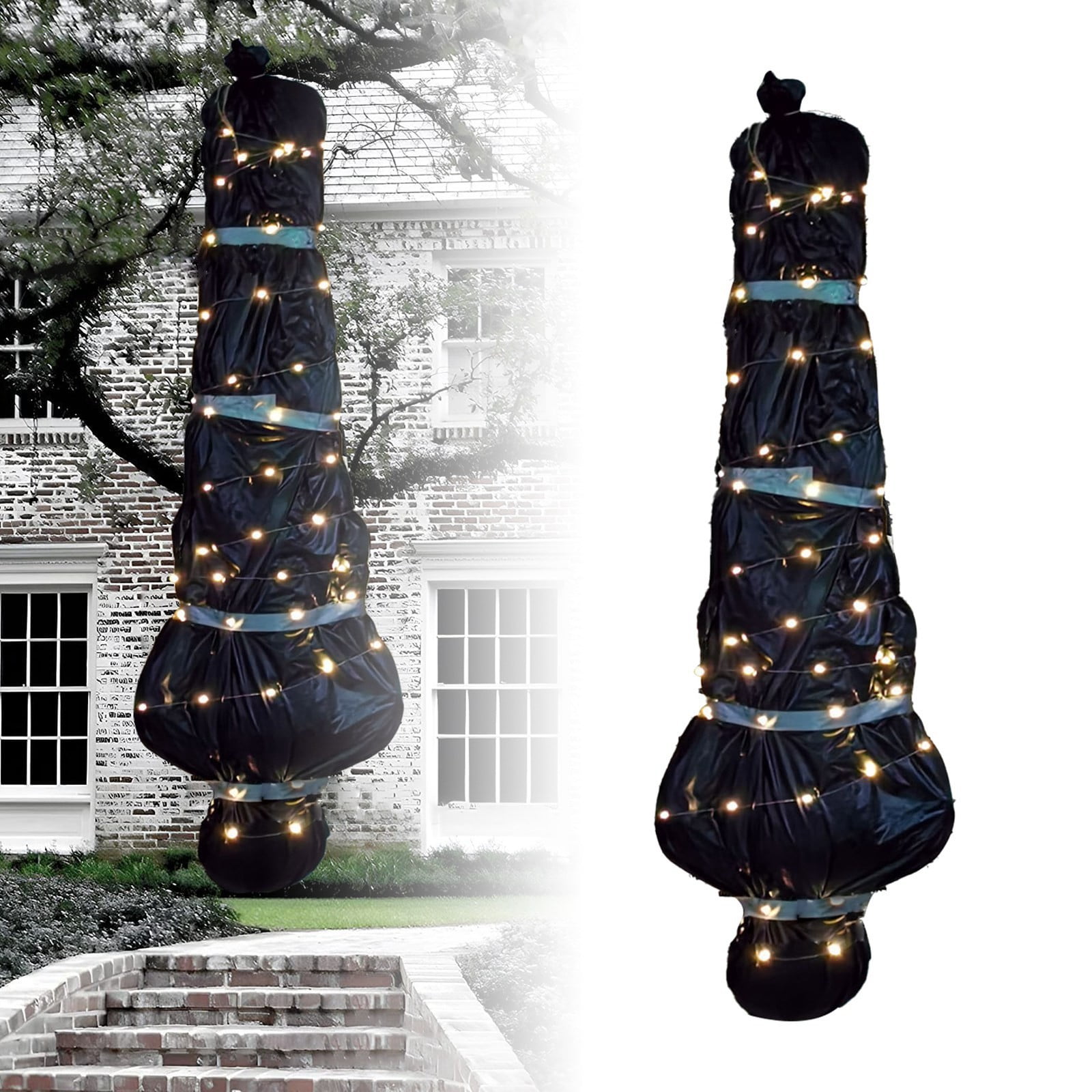 Decoration Props Pack Outdoor Props Decoration DIY Assembly Black With ...