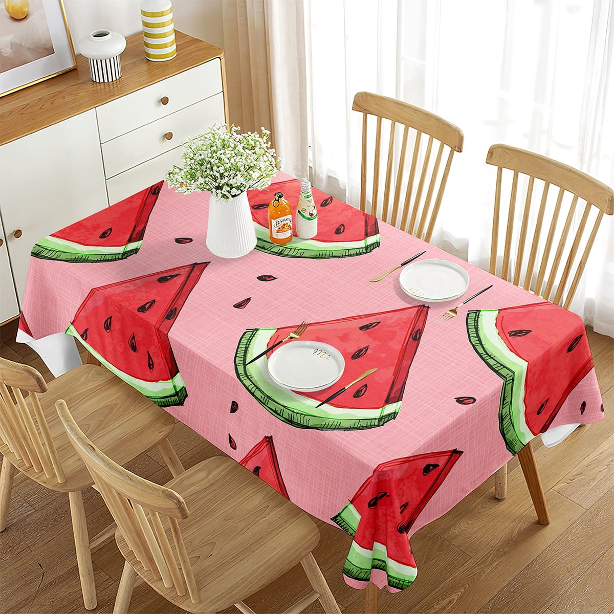 Decoration Room Dining Table Coffee Kitchen for Cover Table Rectangle ...