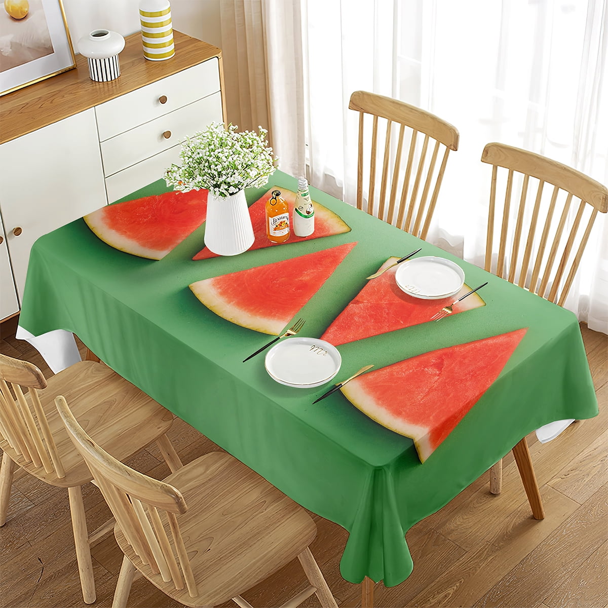 Decoration Room Dining Table Coffee Kitchen for Cover Table Rectangle ...