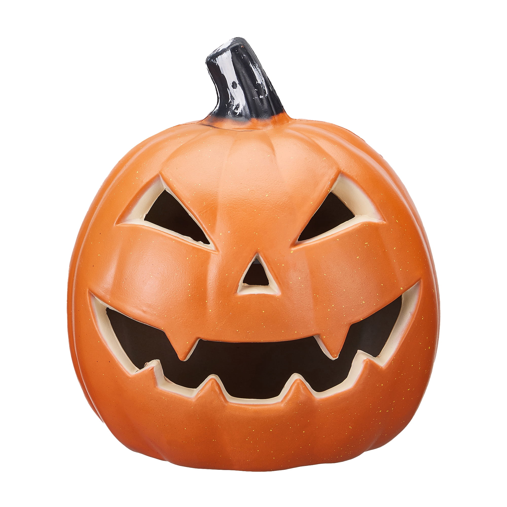 Dvkptbk Spooky Pumpkin LED Lights Halloween Decorations with Faceless ...