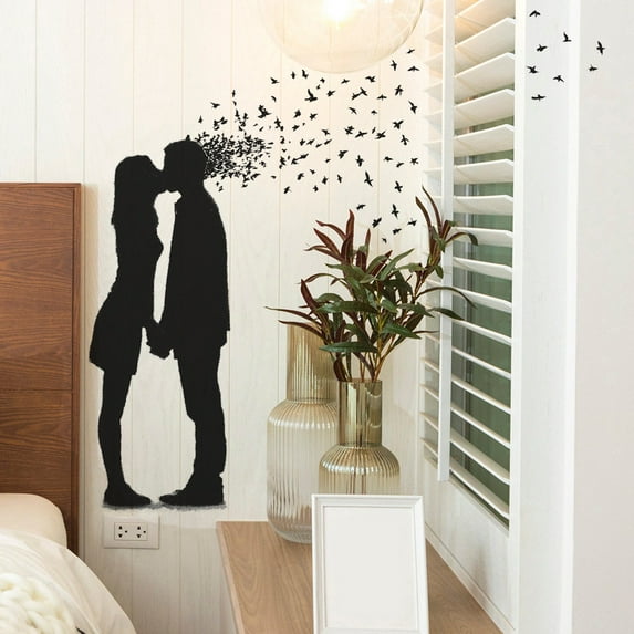 Decoration Supplies - Romantic Day Tree Couple Bedroom Home Decoration ...