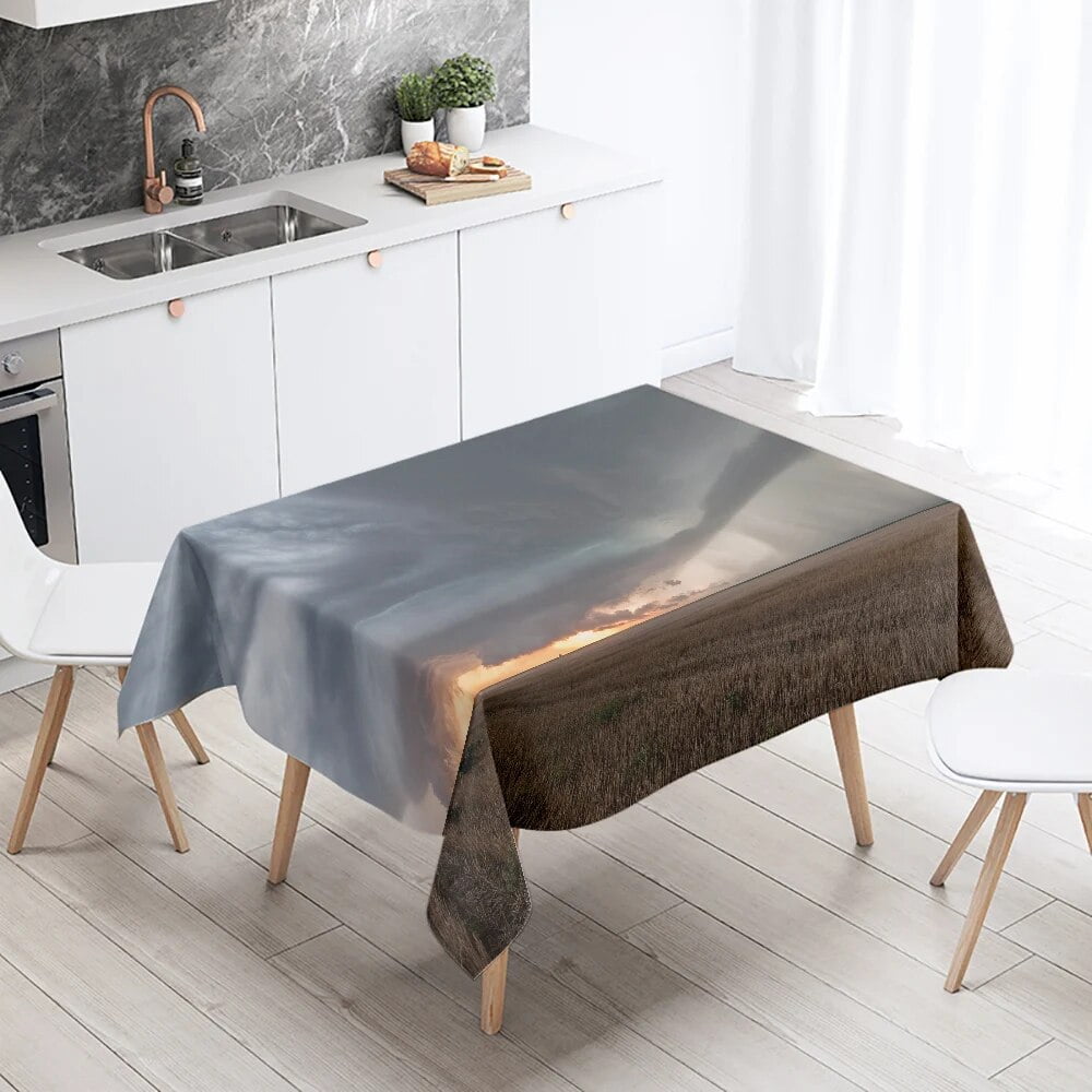 Decoration Table Rectangular Waterproof Anti-fouling Camping Outdoor ...