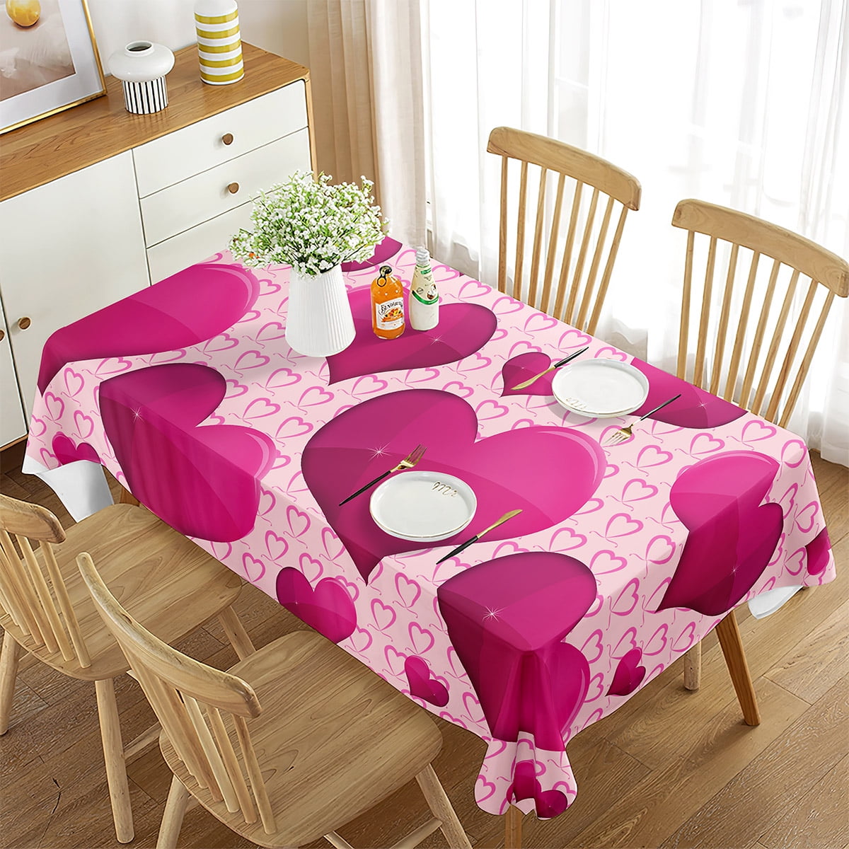 Decoration Wedding Outdoor Kitchen Banquette Room Dining Tablecloth ...