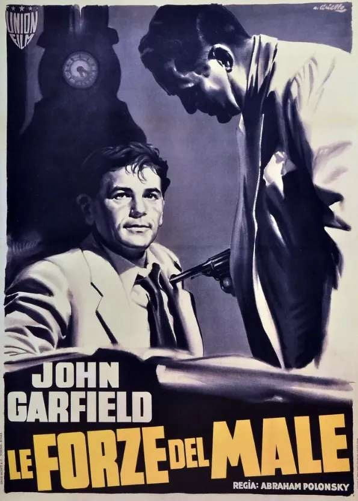 Decoration movie Poster.Home Room Interior design.Italian Noir film. 24 ...