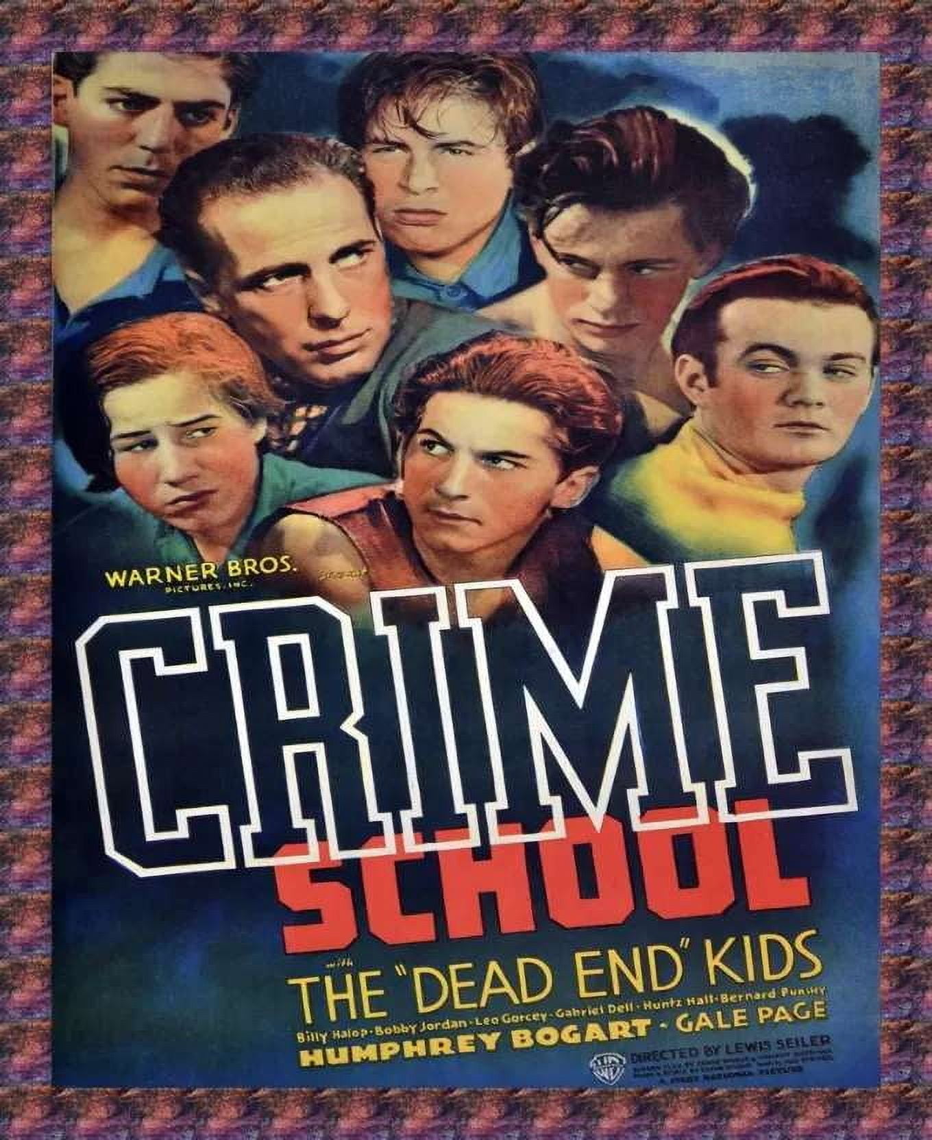 .Decoration movie Poster.Home Room wall art design.Crime School ...