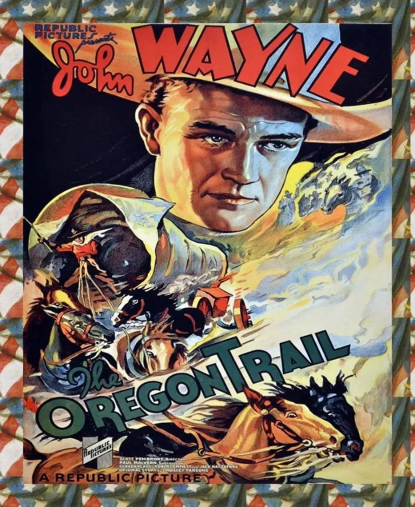 .Decoration movie Poster.Home Room wall art design.John Wayne Cowboy ...