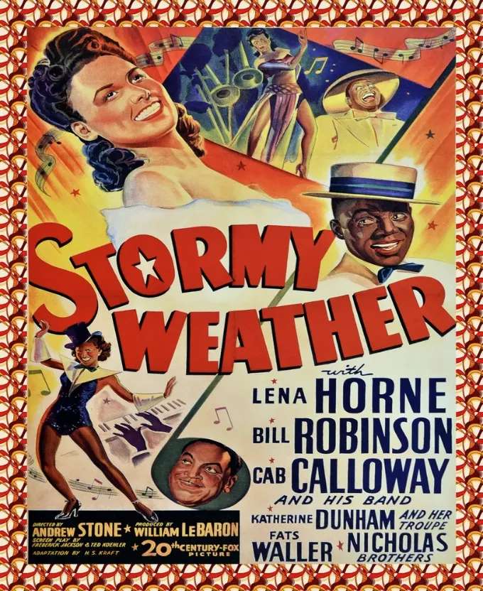 .Decoration movie Poster.Home Room wall art design.Stormy Weather Lena ...