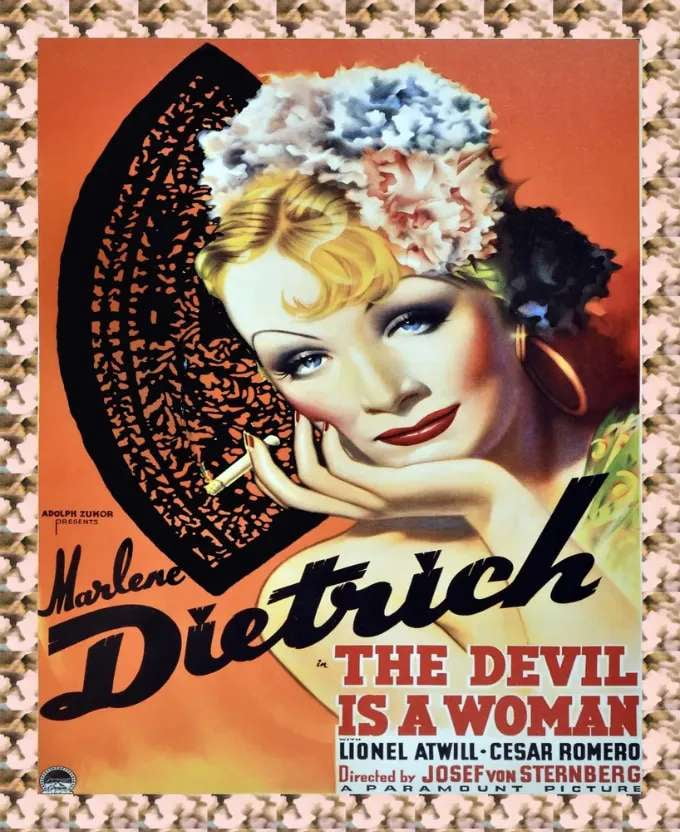 .Decoration movie Poster.Home Room wall art design.The Devil is a Woman ...