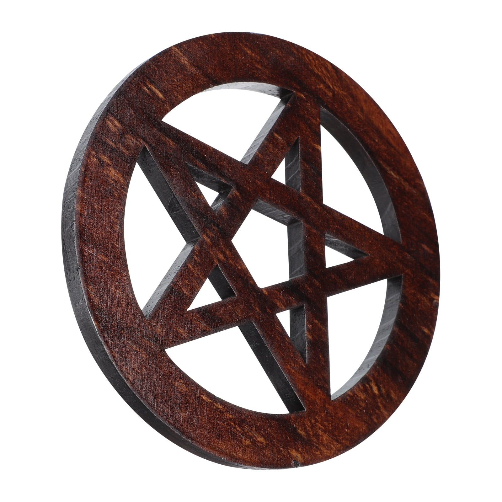 Decorations Altar Pentacle Pentagram Wooden Mat Trustworthy Office ...