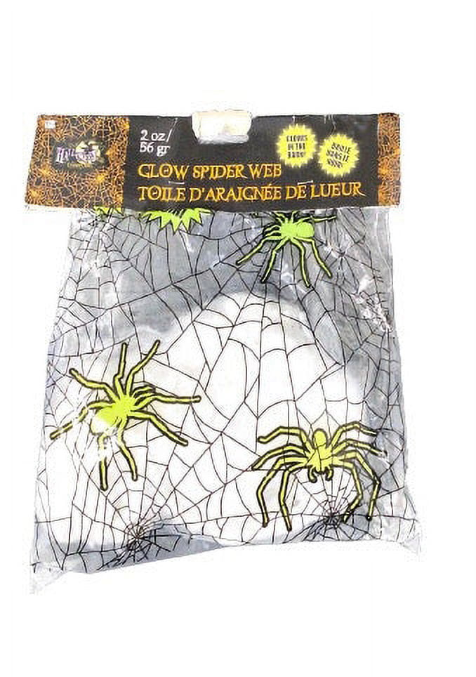 Decorations Glow Spider Web - Walmart.com