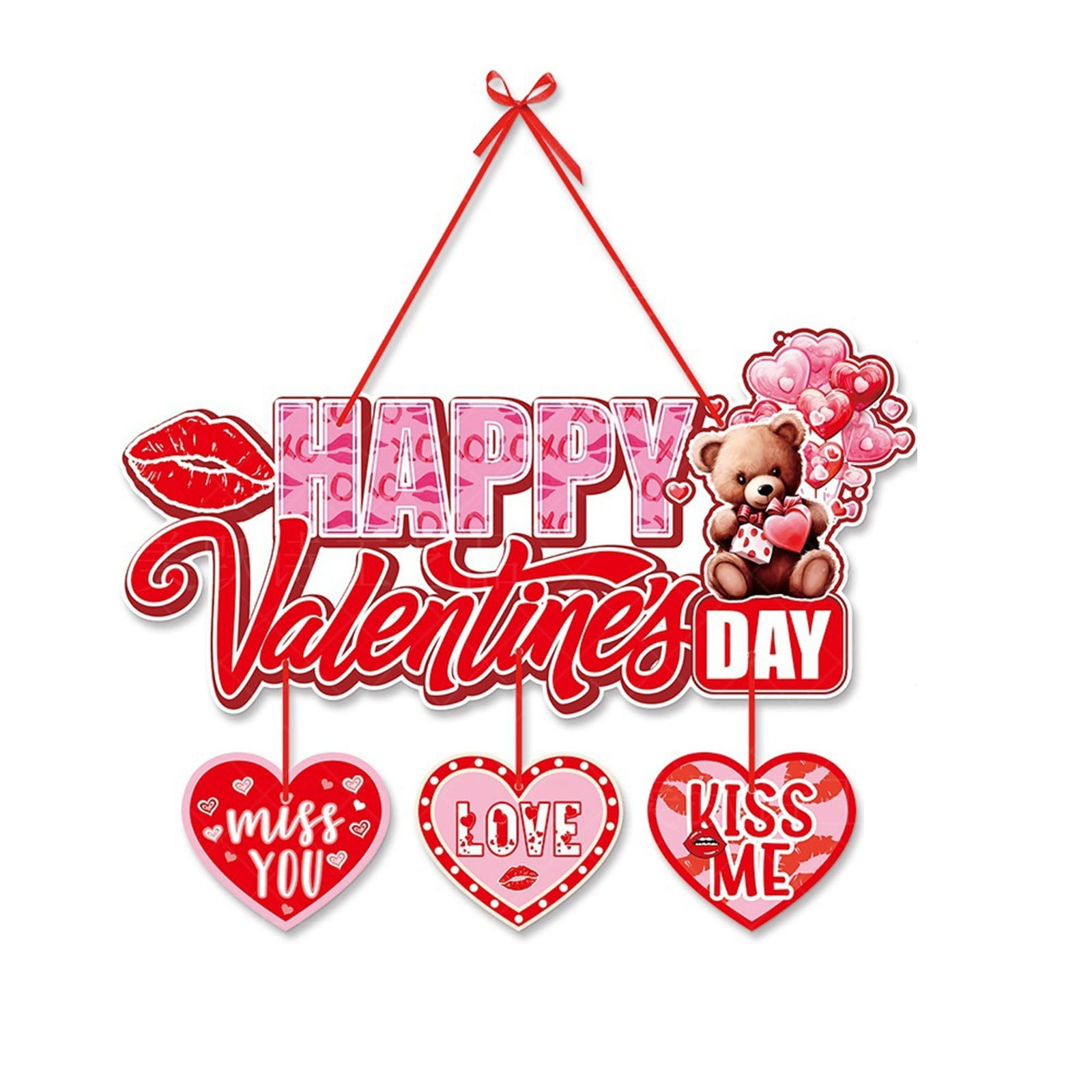 Decorations, Hanging Decor, 2025 Valentine's Day Party Decoration Door ...
