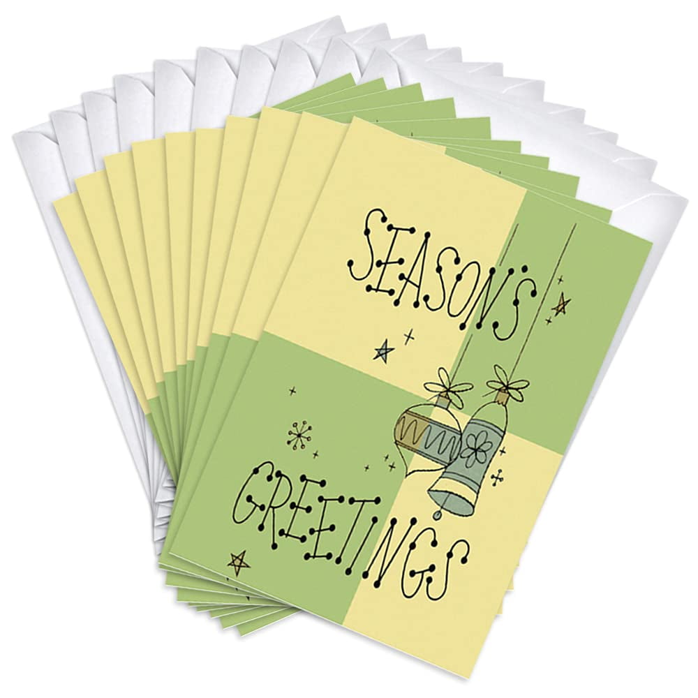 Decorations Fresh Alternative Holiday Greeting Cards | 10 Pack Bulk Set ...