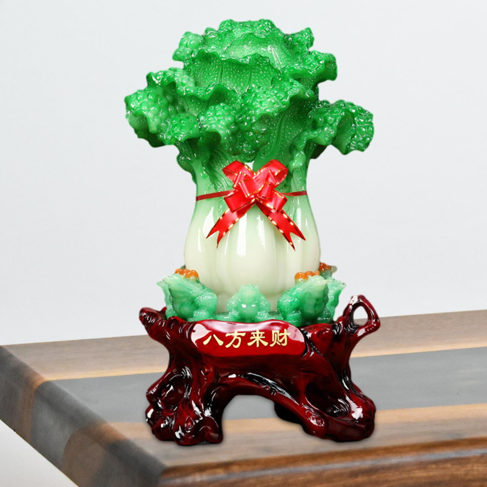 Decorations Lucky Cabbage Figurines Gifts Traditional Decorative ...