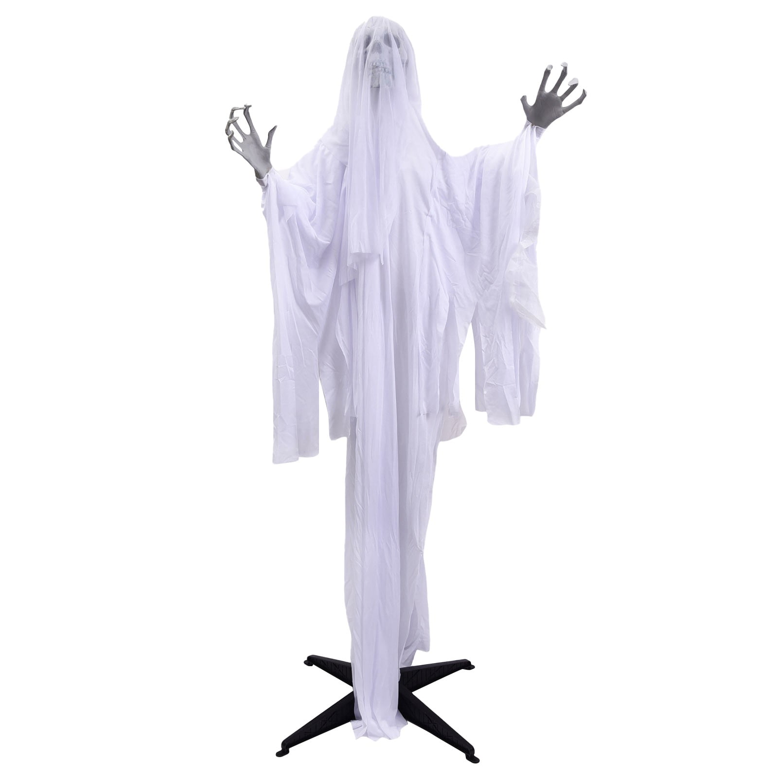 Decorations Outdoor - 1.7m Large Animated Root of Evil Prop with Spooky ...
