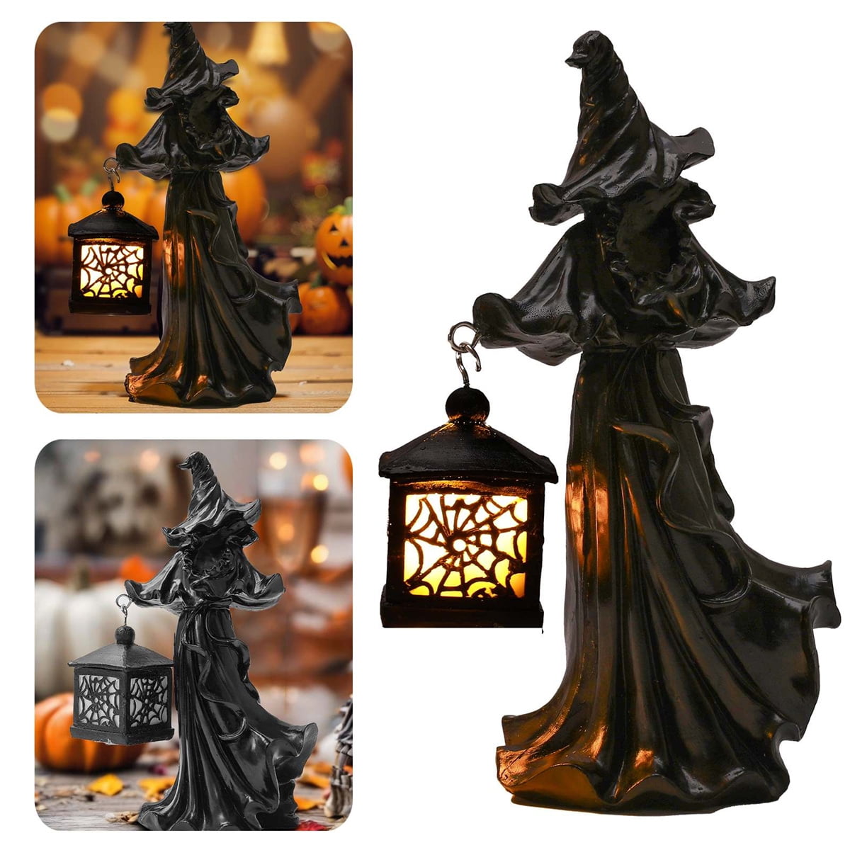 Decorations Scary Hell Messenger Lantern Cracker Barrel Witch Lantern ...