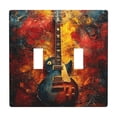 Decorative 2-Gang Toggle Light Switch Wall Plate, Double Gang ...