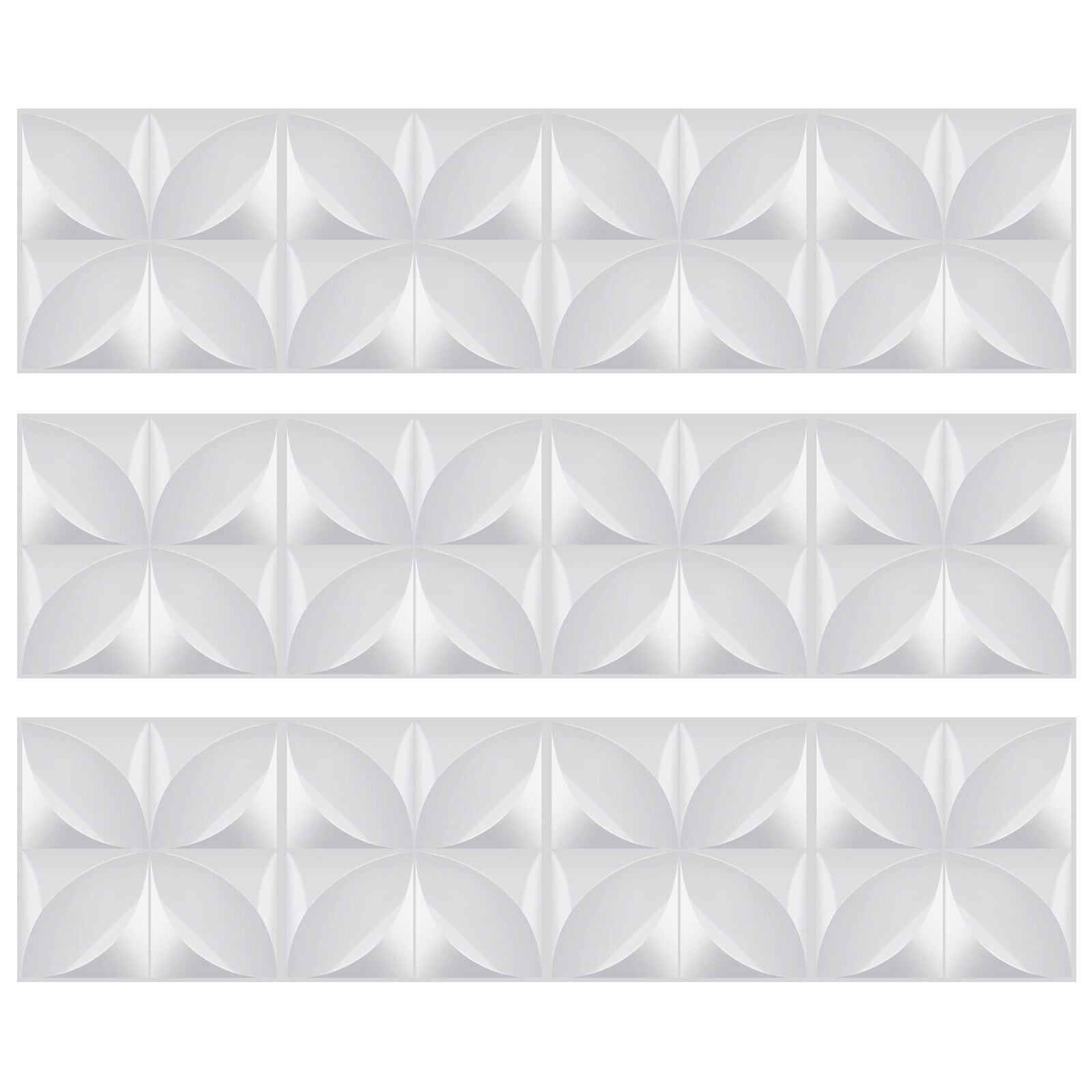 Decorative 3D PVC Wall Panels Waterproof Fireproof Wallpaper 24/36pcs ...