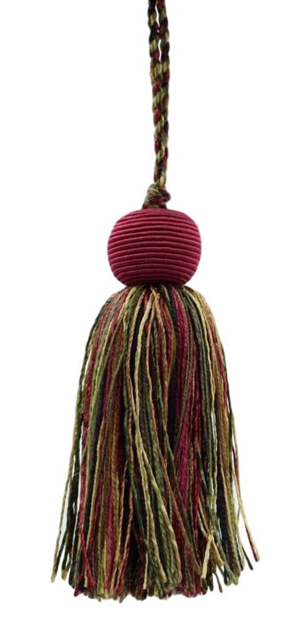 Decorative 4" (10cm) Key Tassel, 3 1/2" (8.5cm) Loop # VTS,, Brandywine ...