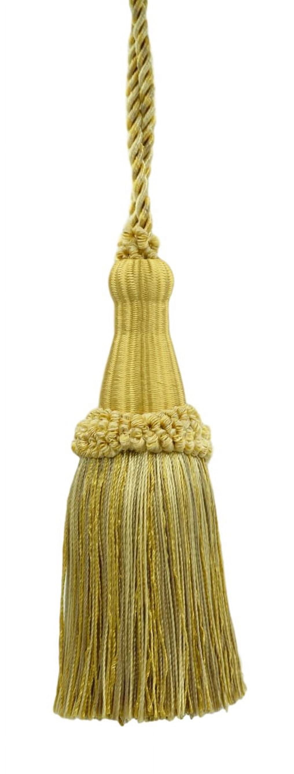 Decorative 5 1/2" (14cm) Key Tassel, 5 1/2" (14cm) Loop # KTC055 ...