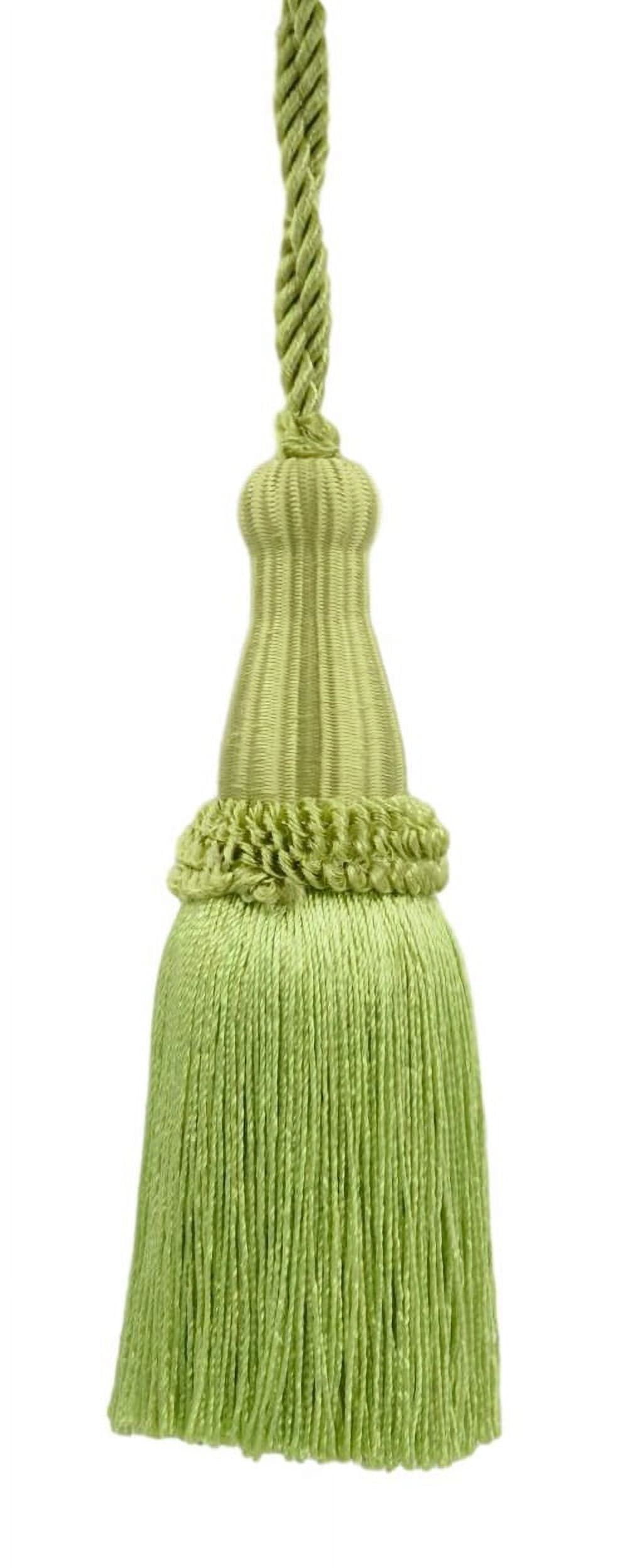 Decorative 5 1/2" (14cm) Key Tassel, 5 1/2" (14cm) Loop # KTC055 ...