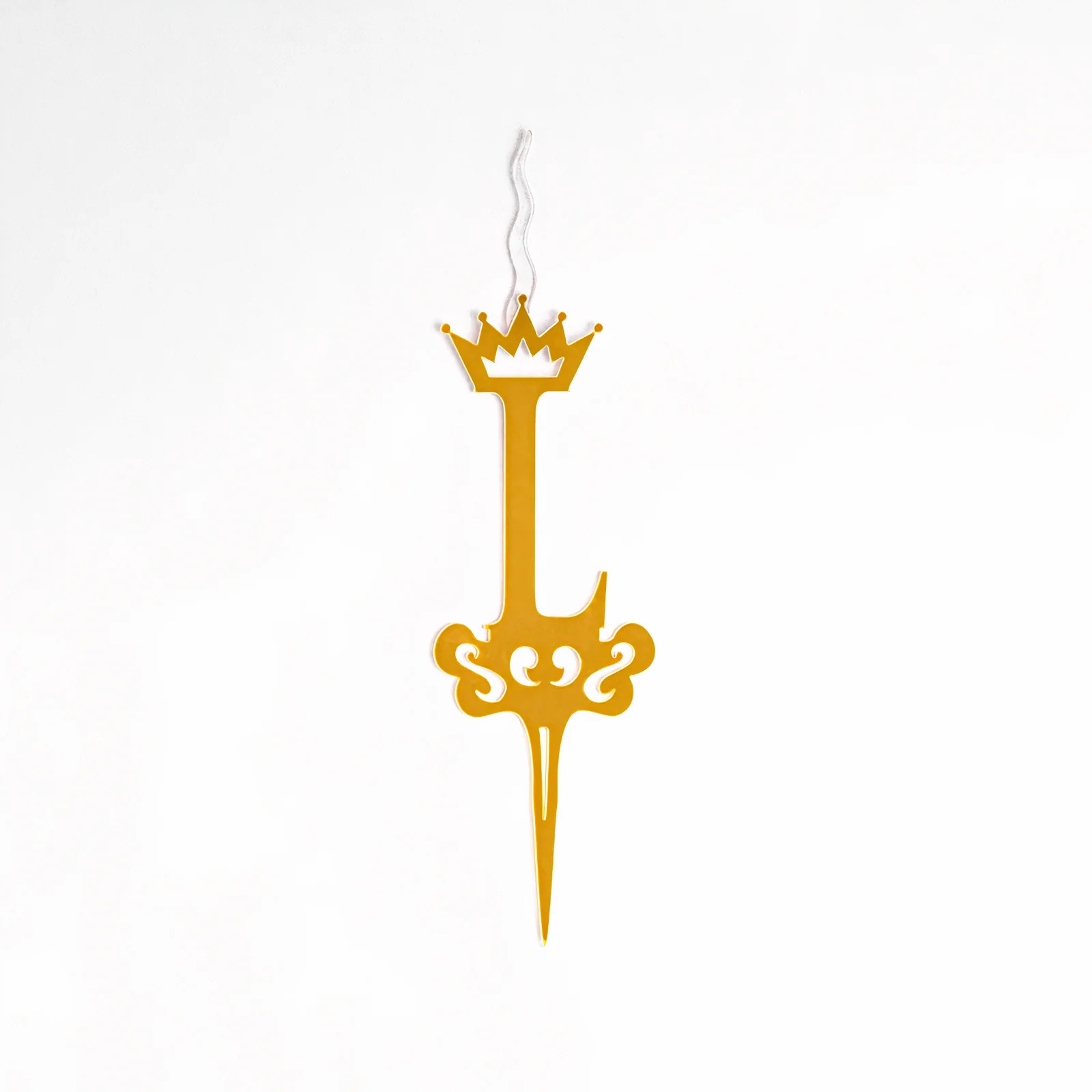 Decorative Acrylic Cake Topper Candle LETTER 'L' - Walmart.com