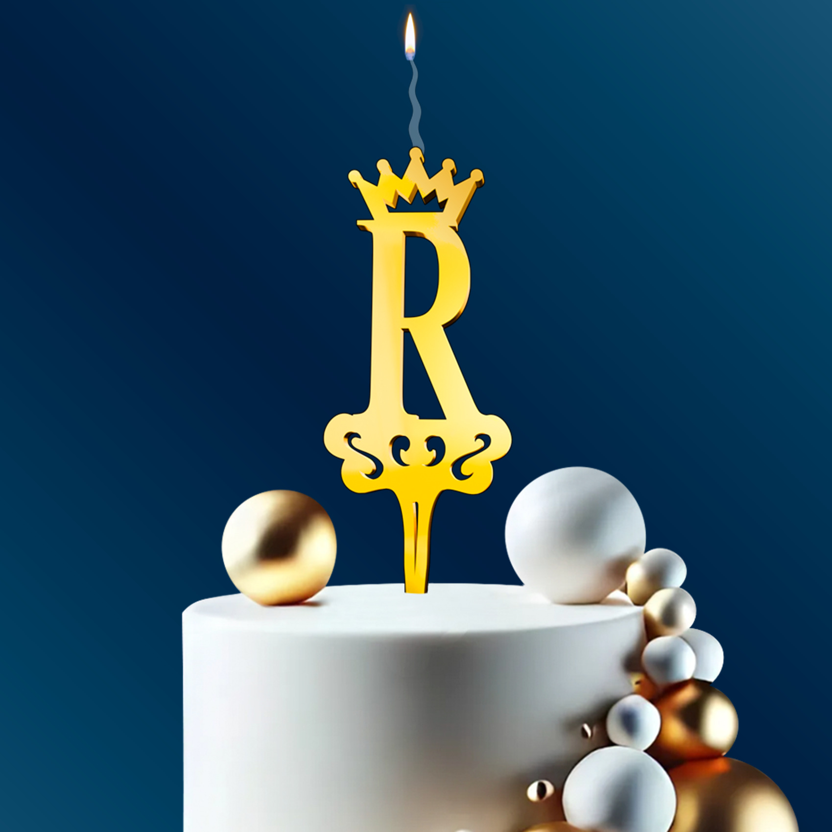 Letter R Cake