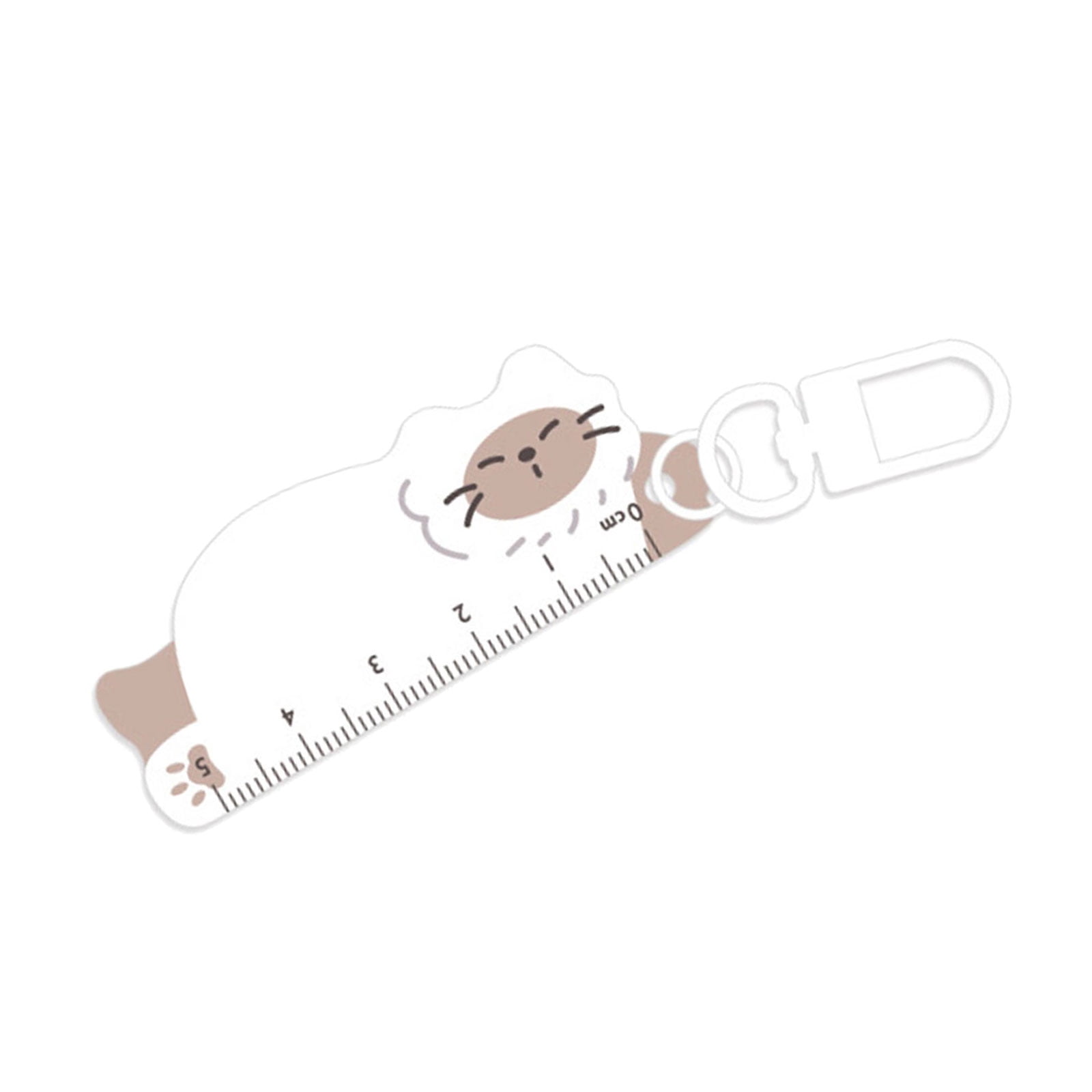 Decorative Acrylic Ruler Holder with Practical Markings for Office ...