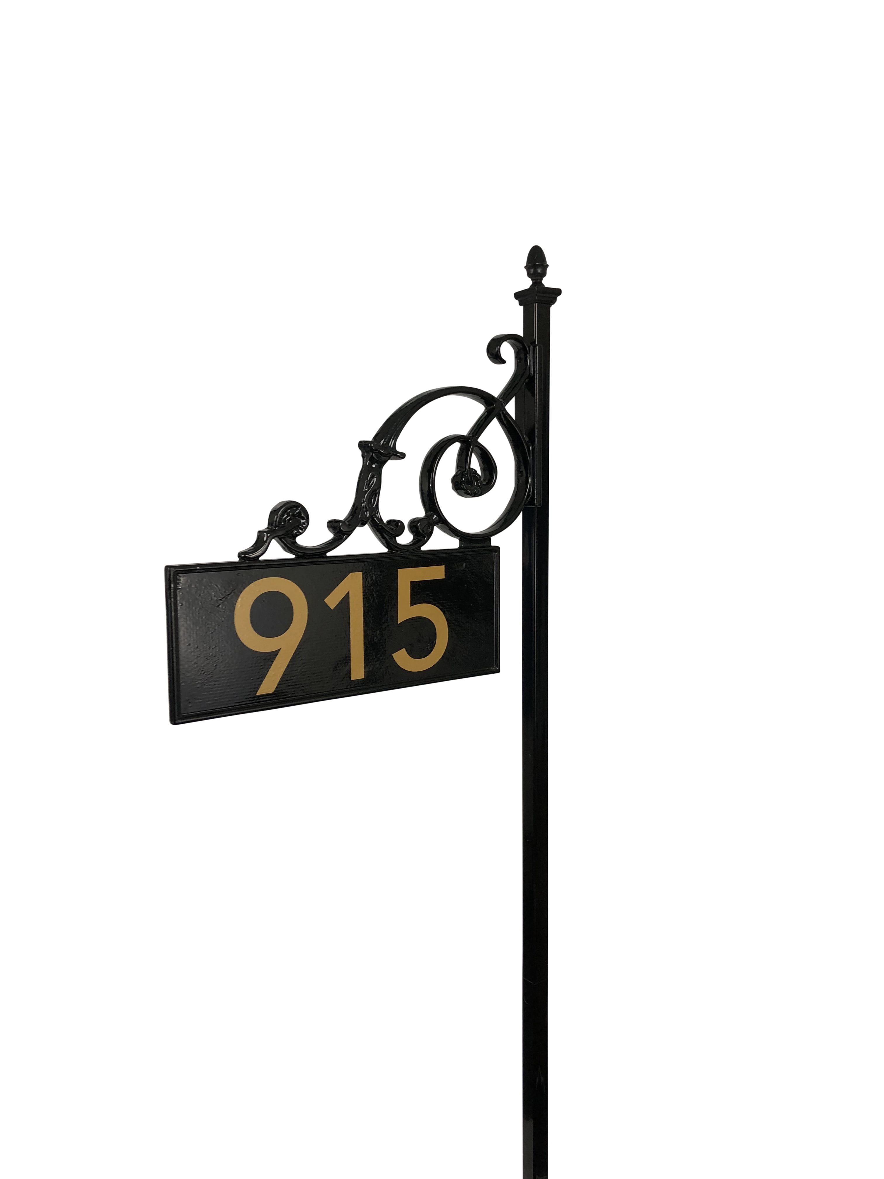 Decorative Address Marker Yard Sign for Streetside House Numbers ...