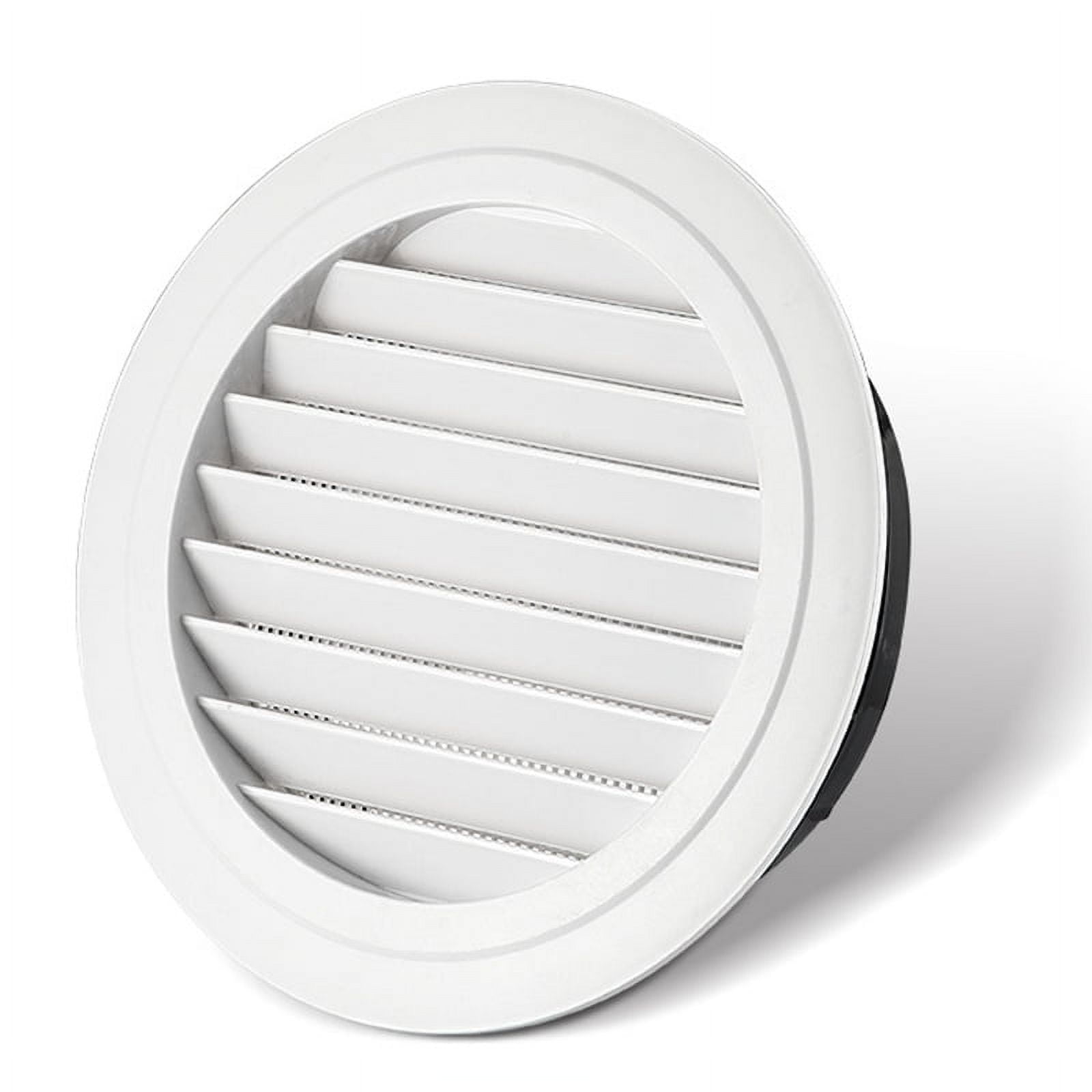 Decorative Air Vent Cover Round Ventilation Grill Outlet with Built-in ...