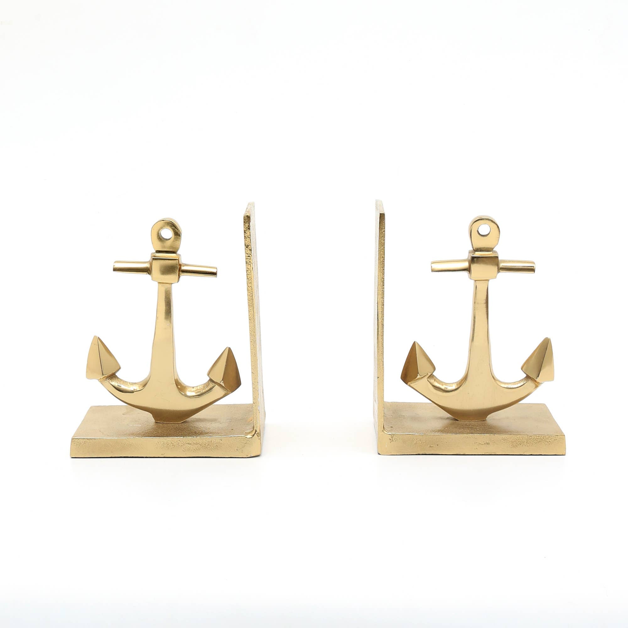 Decorative Aluminum Anchor Bookend-Tabletop Object - Walmart.com