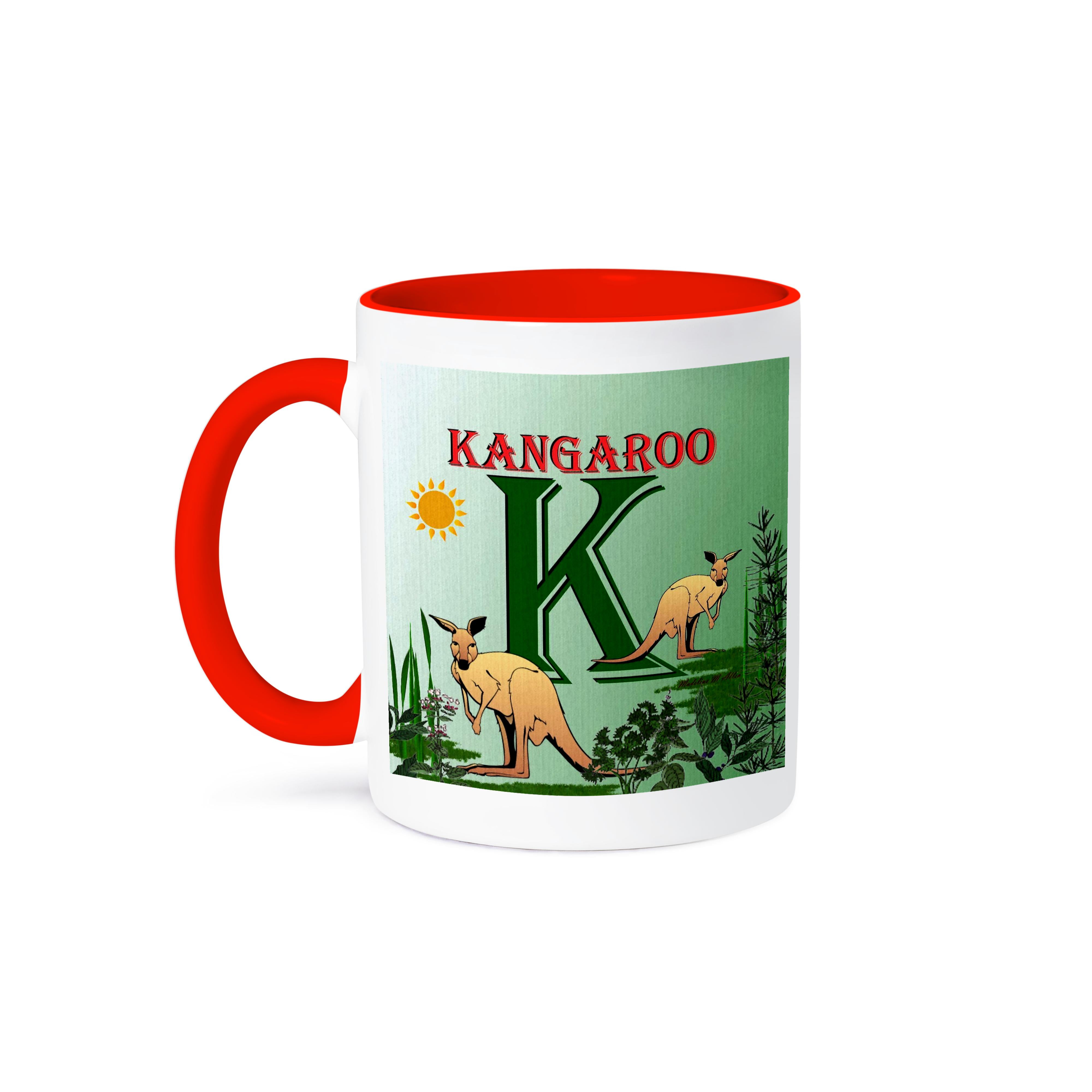 3dRose, Decorative Animal Alphabet Art for children - K is for ...