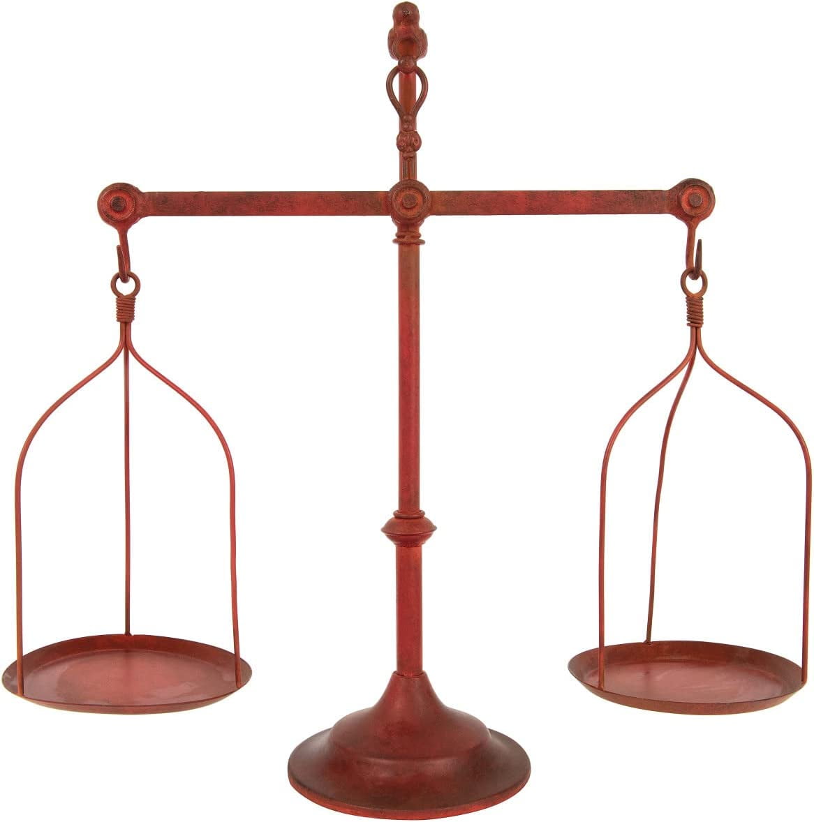 Decorative Antique Iron Balance Scale with , Red - Walmart.com