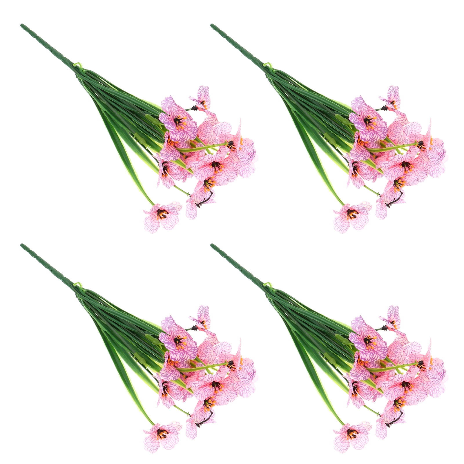 Decorative Artificial Flowers Props Wedding Celebration African Violets ...