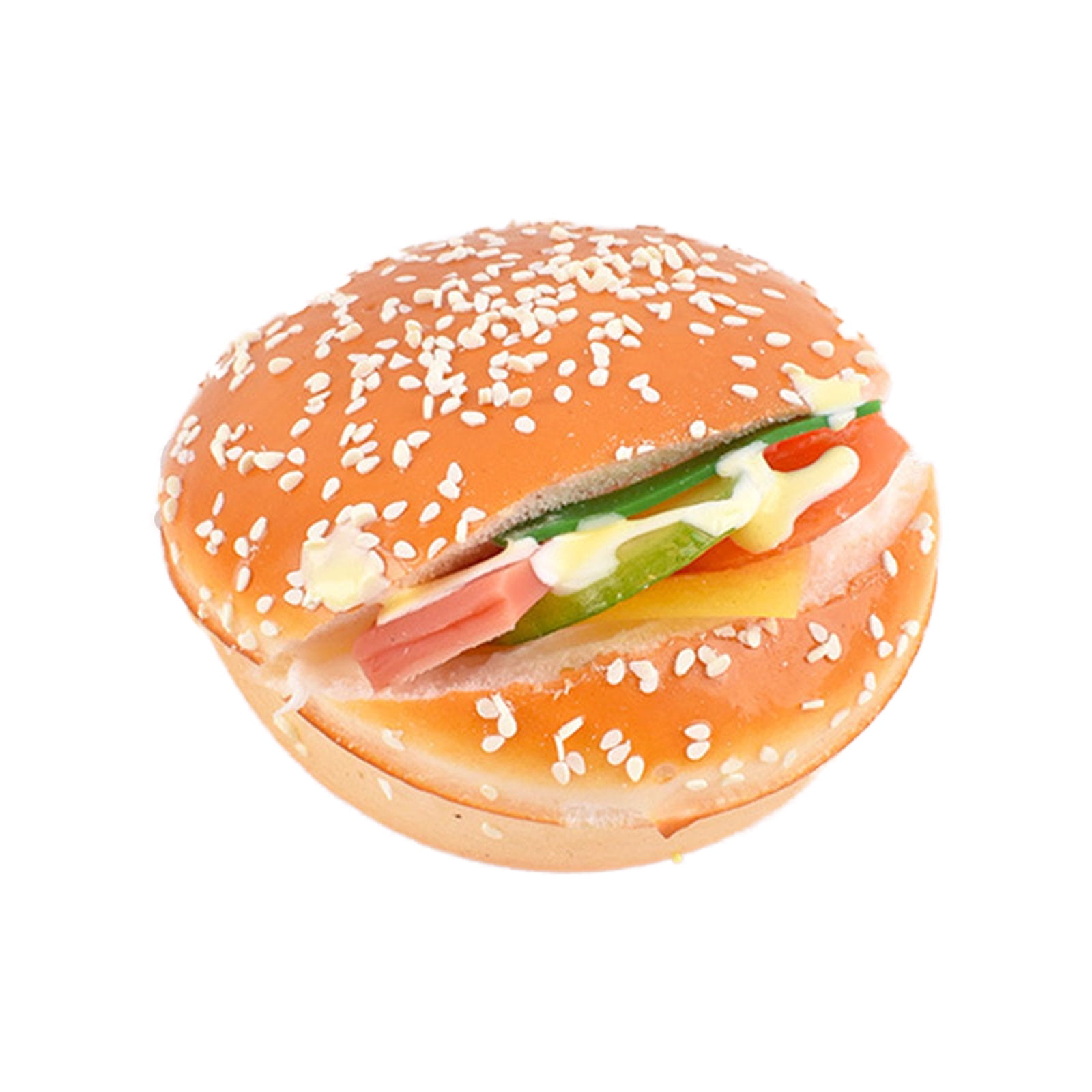 Decorative Artificial Hamburger Models Restaurant Photography Props PU ...