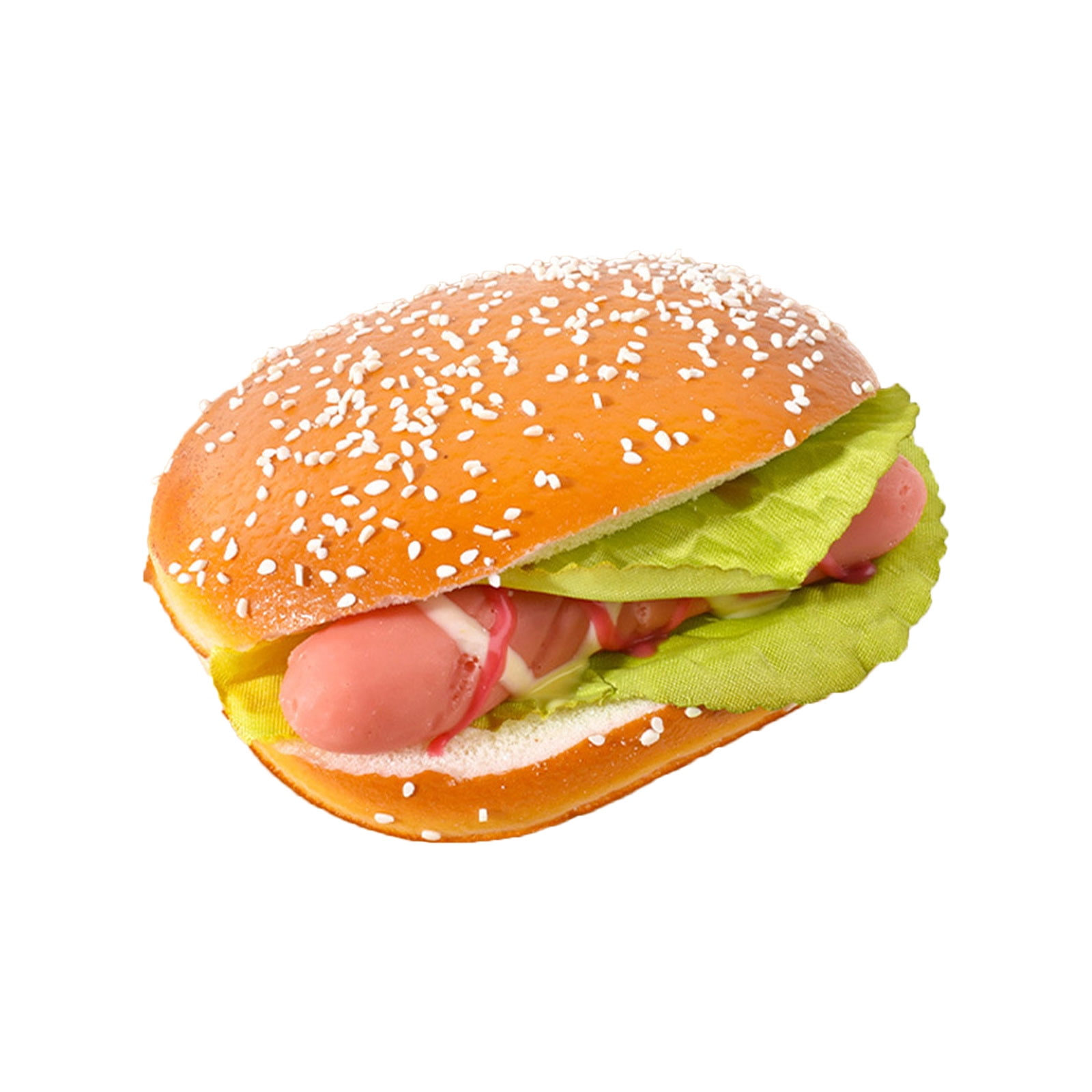 Decorative Artificial Hamburger Models Restaurant Photography Props PU ...