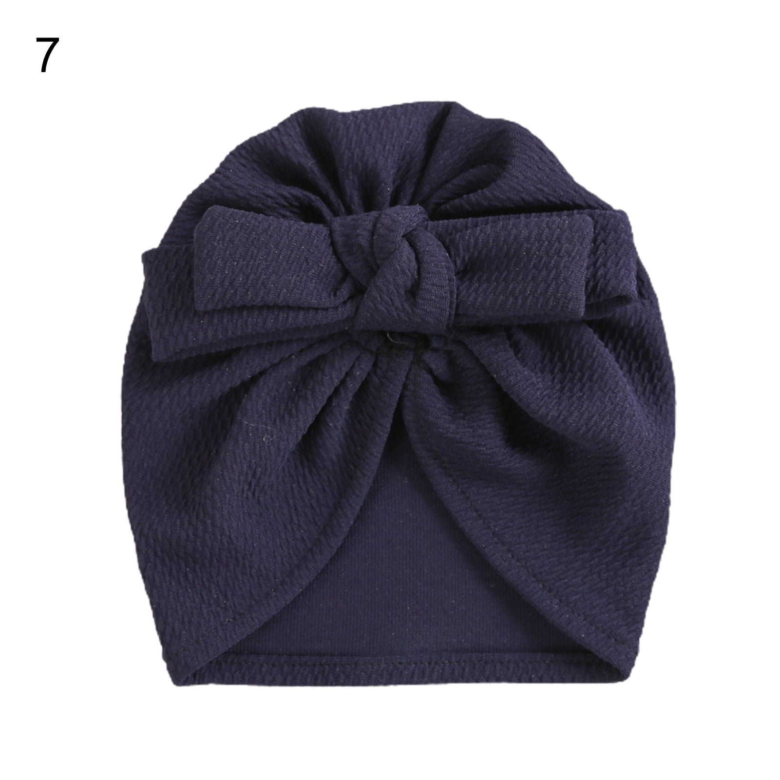 Decorative Baby Hat Easy Wear Nylon Bowknot Design Soft Infant Cap for ...