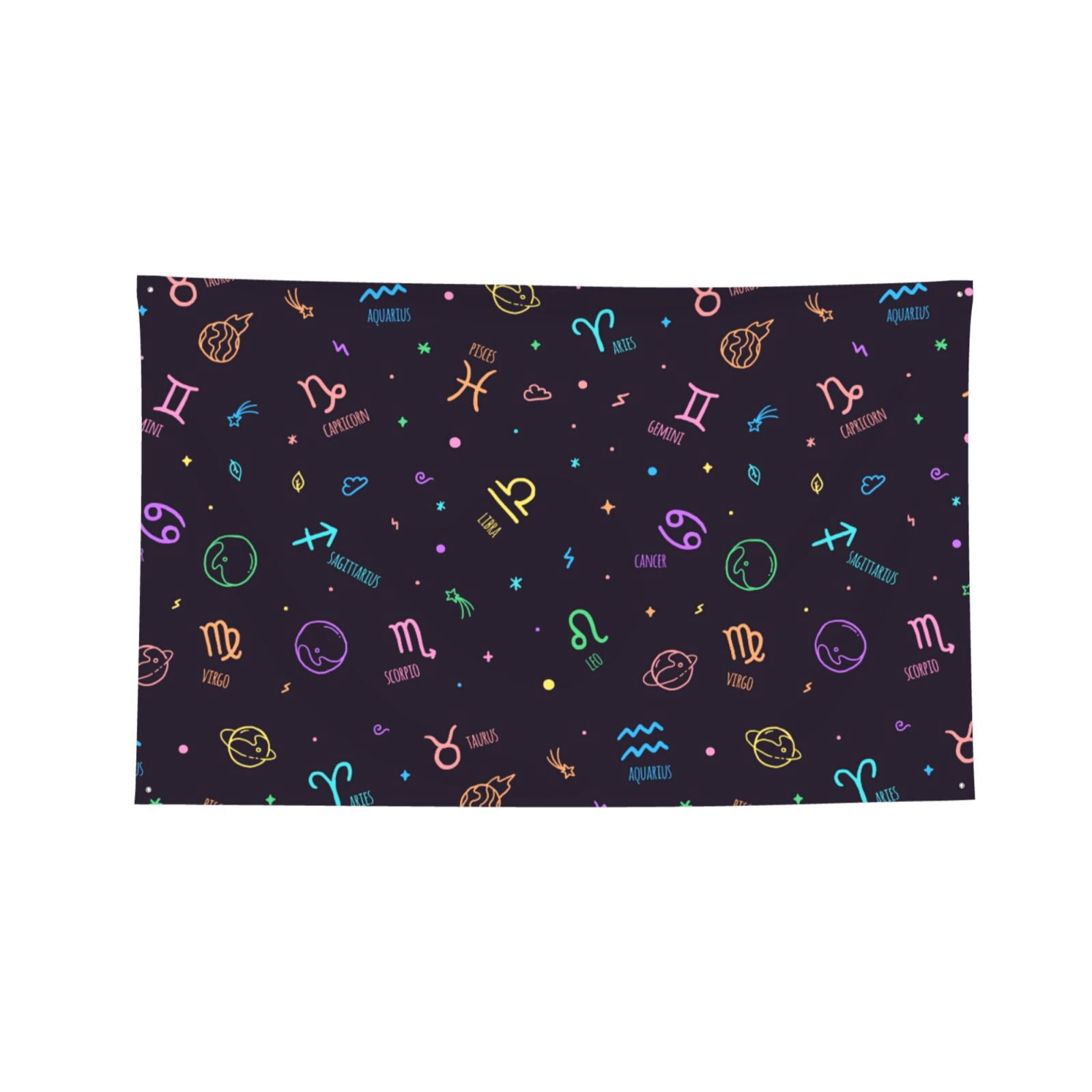 Decorative Banner Flag 4x6 Ft Wall Hanging for Dorm, Gym, Garage ...