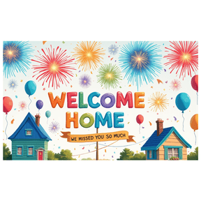 Welcome Home Banners for Parties & Events