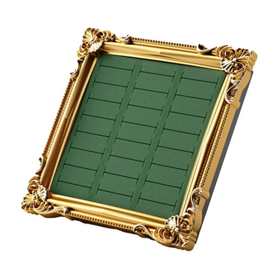 Decorative Baroque Style Photo Frame with Rectangular Grid Insert for ...